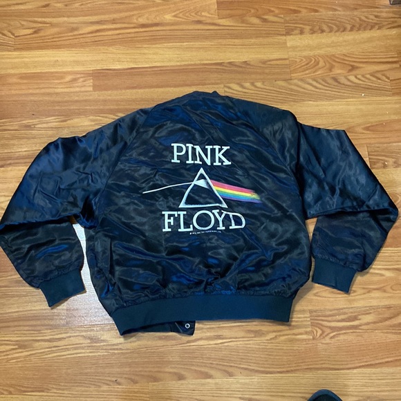 Jackets & Coats | Vintage Concert Stain Jacket Pink Floyd Dark Side Of ...